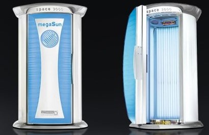 solarium KBL megaSun space 3000 seria Tower, solarium megaSun